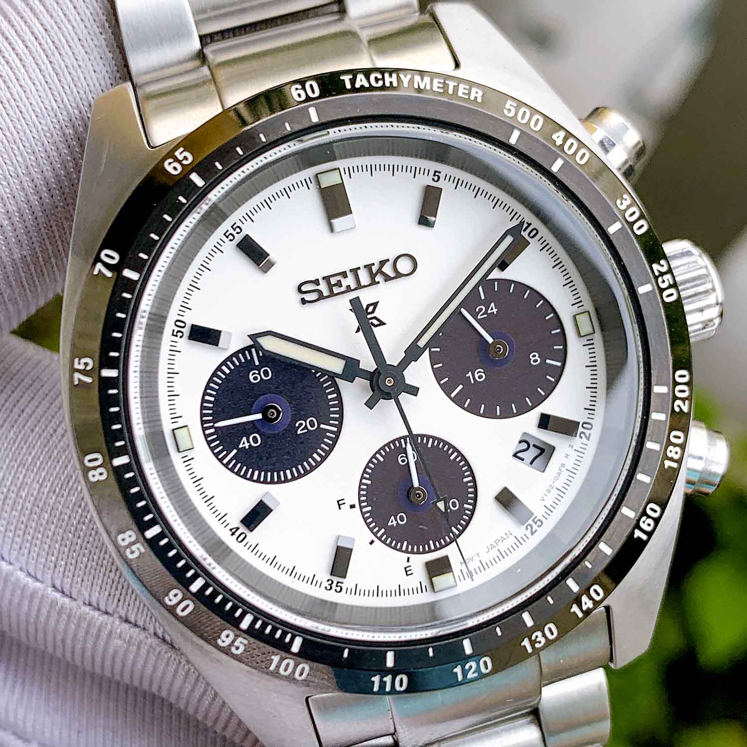 Seiko Solar Prospex Speedtimer Chronograph SSC813 ( SSC813P1 ) Used